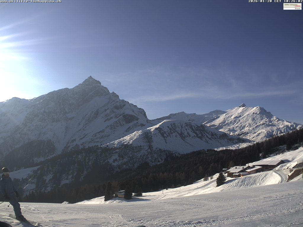 Webcam - Skilifte Tschappina